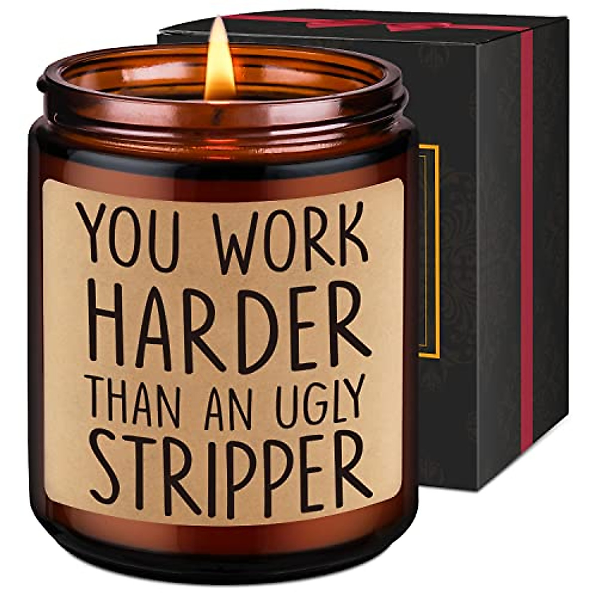 LEADO Scented Candles - Funny Coworker Gifts, Friend Gifts, Coworker Gifts for Women, Men - Coworker Birthday, Appreciation, Appreciation, Mothers Day, Friendship Gifts for Women Friends, Coworkers