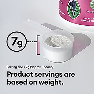 Collagen Peptides Powder - Hydrolyzed Protein(Type I & III) - Digestive Enzymes - Keto Collagen Powder for Women & Men - Hair, Skin, Joints & Workout Recovery Aid - Grass Fed, Non-GMO, Gluten-Free