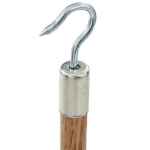 Attic Ease Pweter Rod AEPSP Ladder Pull System Kit Finish, Pewter