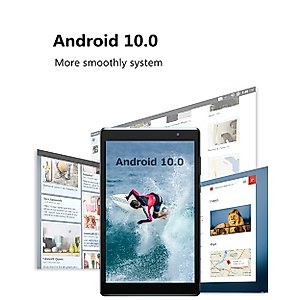 Tablet Android 11 Tablets, 8 inch Tablet 2GB RAM, 32GB ROM Support 512GB Expand Computer Tablet PC, Quad-Core Processor, IPS Touch Screen, 2+5MP Dual Camera, 4300mah Battery, Wifi Tableta (Black)