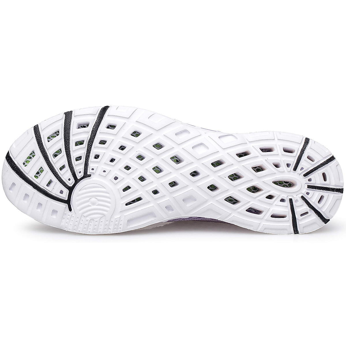 DOUSSPRT Womens Water Shoes Quick Drying Sports Aqua Walking Beach Sneaker for Hiking Diving Boating Kayaking Swimming Surf Purple US Size 7