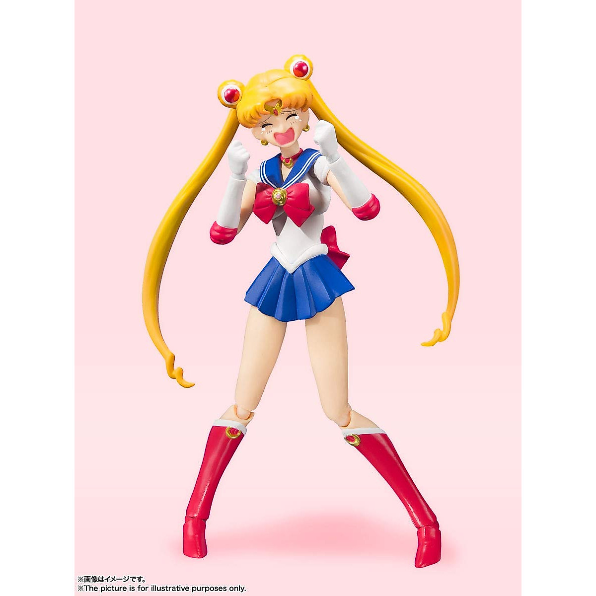 TAMASHII NATIONS - Pretty Guardian Sailor Moon - Sailor Moon -Animation Color Edition-, Bandai Spirits S.H.Figuarts Action Figure