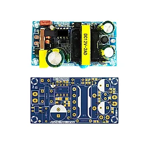 Above AC-DC Converter Module, 24W Power Module 100-265V to 12V 2A Buck Module Switching Power Supply Board 2-Pack