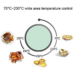 30L Mini Oven Adjustable Temperature Timing Four-layer Baking Position Household Baking Multifunctional Automatic Electric Oven for Baking Cakes And Bread Mini Ovens Happy Life