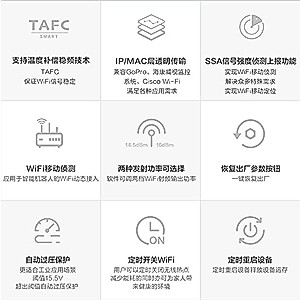 VONETS WiFi Module/Wireless Ethernet Bridge/Repeater/Mini Router/2.4GHz Hotspot Signal Booster/Extender/Amplifier AP 2 RJ45 Ports, USB/DC Powered for DIY Industrial Engineering Network Devices VM300-L