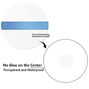 Eseige-Freestyle Sensor Covers-40 Pack Transparent Sensor Covers for Libre 2,3 -Waterproof Adhesive Patches