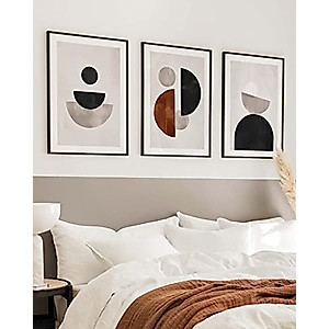 Poster Store Abstract Shapes Set 20x28 - Mid Century Minimalist Poster Prints for Room, FSC-Certified Wall Art Decor (Set of 3)