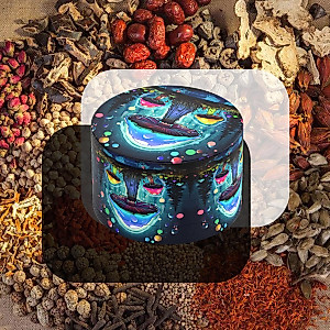 Epzoee Pepper Mill Grinder for Kitchen Blue