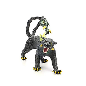 Schleich Eldrador Creatures Mythical Shadow Panther Action Figure - Mischievous Shadow Panther with Transparent Spines, Durable Toy for Boys and Girls, Gift for Kids Age 7+