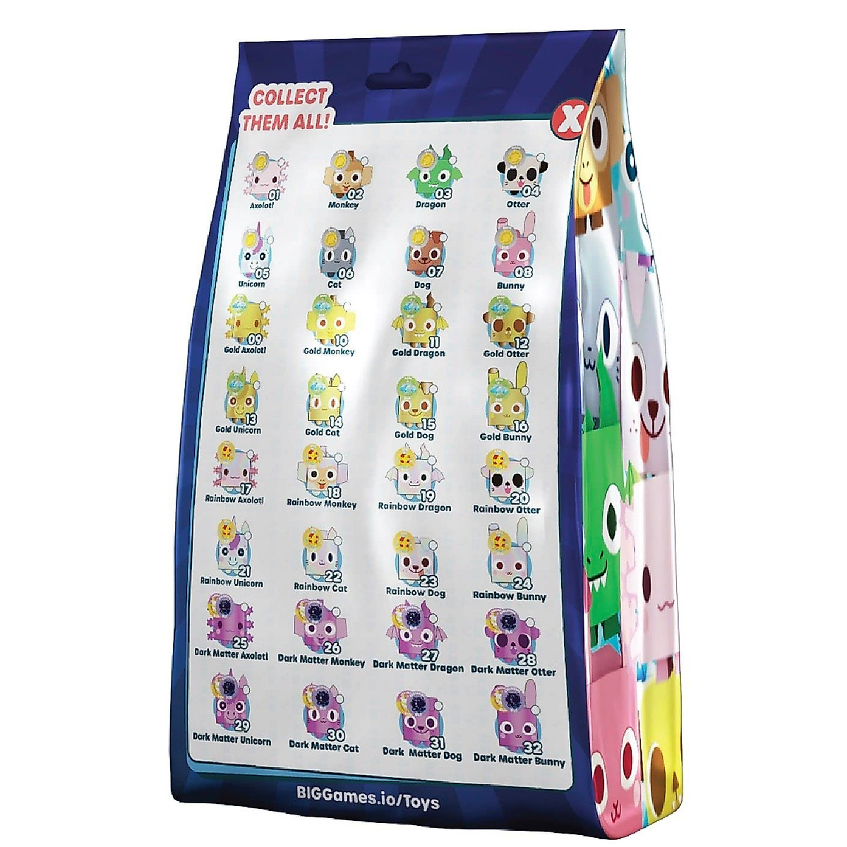 UCC Distributing PET Simulator Plush Mystery Bag – Coolbeanz (Guaranteed DLC Code) Look for Basic, Rare, Epic, Legendary & Exclusive Codes