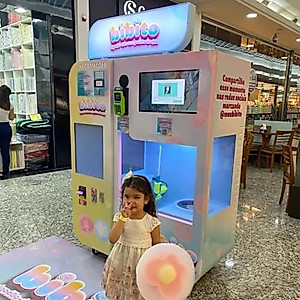 Cotton Candy Vending Machine Kc Certified High Capacity Cotton Candy Machine Industrial Cotton Candy Floss Machine