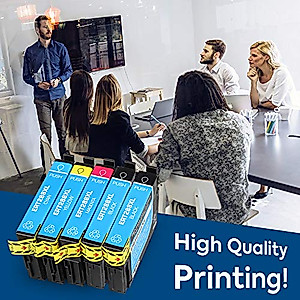 ALLWORK 5 Packs Remanufactured T288XL Ink Cartridges Replacement for Epson 288XL T288XL 288 T288 High Yield Ink for Expression XP-430 XP-434 XP-440 XP-446 XP-340 XP-330-2 Black1 Cyan1 Magenta1 Yellow