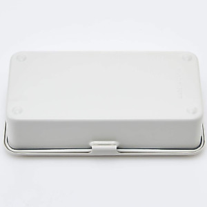 MUJI 37845831 Steel Tool Box 1, Approx. Width 7.9 x Depth 4.3 x Height 2.4 inches (20 x 11 x 6 cm)