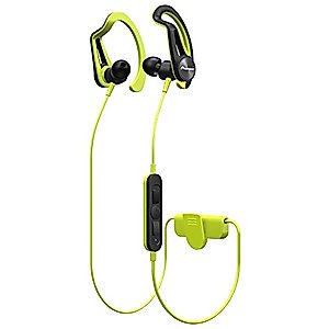 Pioneer Wireless Sweat-Resistant Sports Earphones, Yellow SE-E7BT(Y)