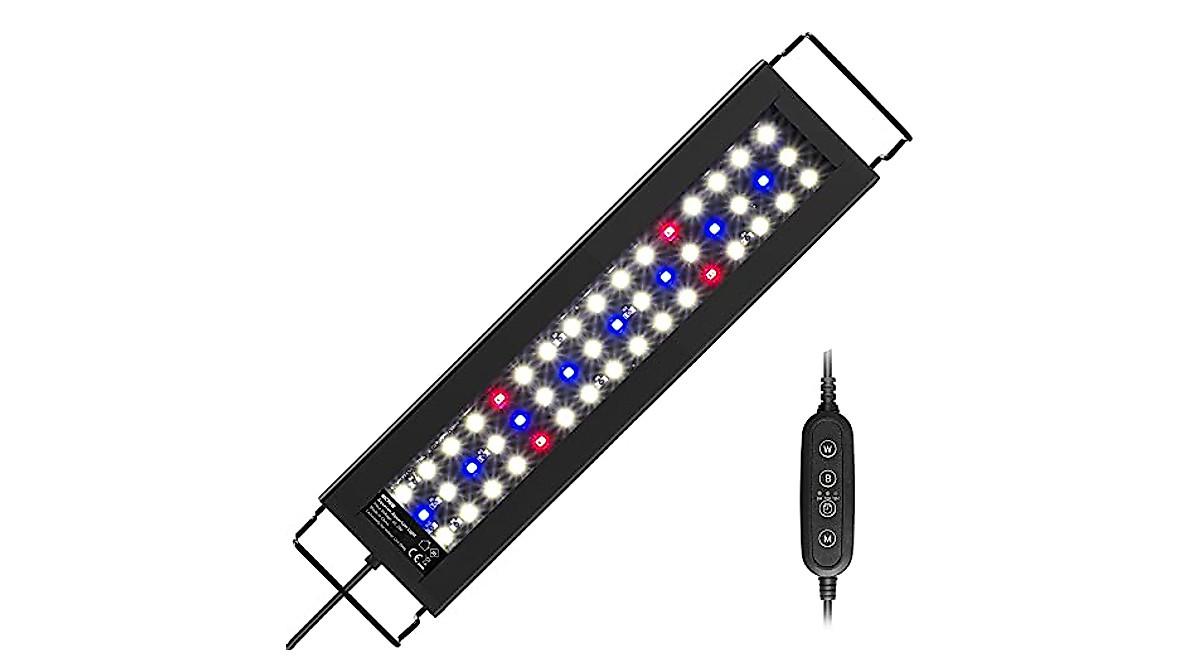 NICREW Full Spectrum LED Planted Aquarium Light w/ Timer