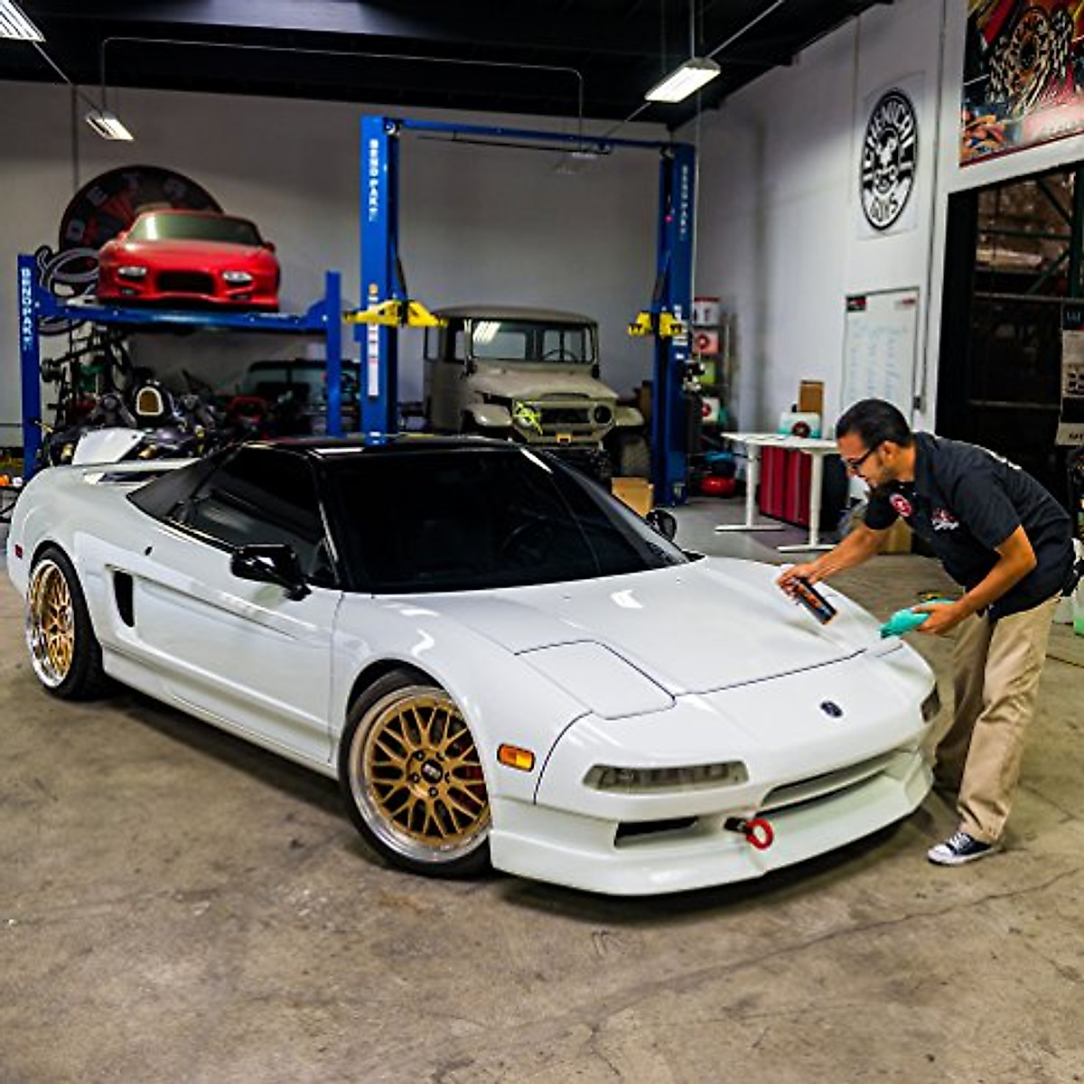 Chemical Guys WAC_808_16 Hybrid V7 Optical Select High Gloss Spray Sealant & Quick Detailer (Safe for All Finishes Including Ceramic Coatings), 16 fl oz, Orange Scent