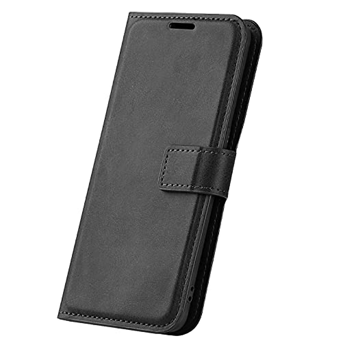 Kezaizhe Flip Case for OnePlus 11 Wallet PU Leather Magnetic Protective Cellphone Case for One Plus 11 Folio Book Cover with Stand (Black)
