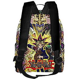 Unisex School Backpack Bags 3d Print Yu_Gi_Oh Funny Hiking Laptop Travel Daypacks