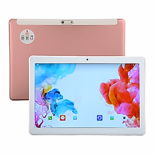 Naroote Touch Screen Tablet, IPS LCD Display 10.1 Inch Tablet Dual SIM 4G LTE Call 100-240V for Entertainment (US Plug)