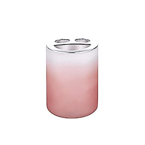 Seventh Studio Frosted Collection Rosette Ombre Accessory and Basket Bath Set