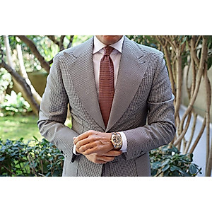 Marrakesh Knitted Tie Orange Marrakesh Knitted Tie