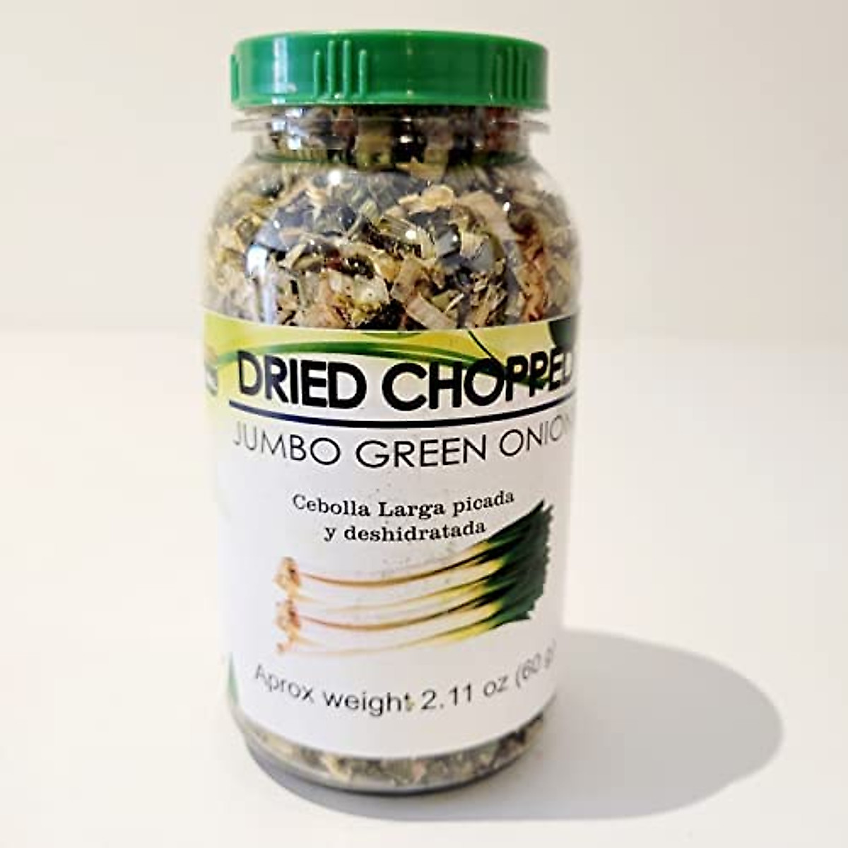 Dehydrated Dried Chopped Jumbo Green Onion 2-PACK. 100% natural.