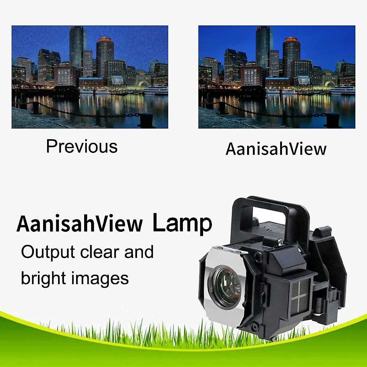 AanisahView ELPLP88 Replacement Projector Lamp for PowerLite Home Cinema 2040 1040 2045 740HD 640 EX3240 EX7240 EX9200 EX5250 EX5240 VS240 VS345 VS340 965H S27 W29 97H 98H 99WH 955WH X27
