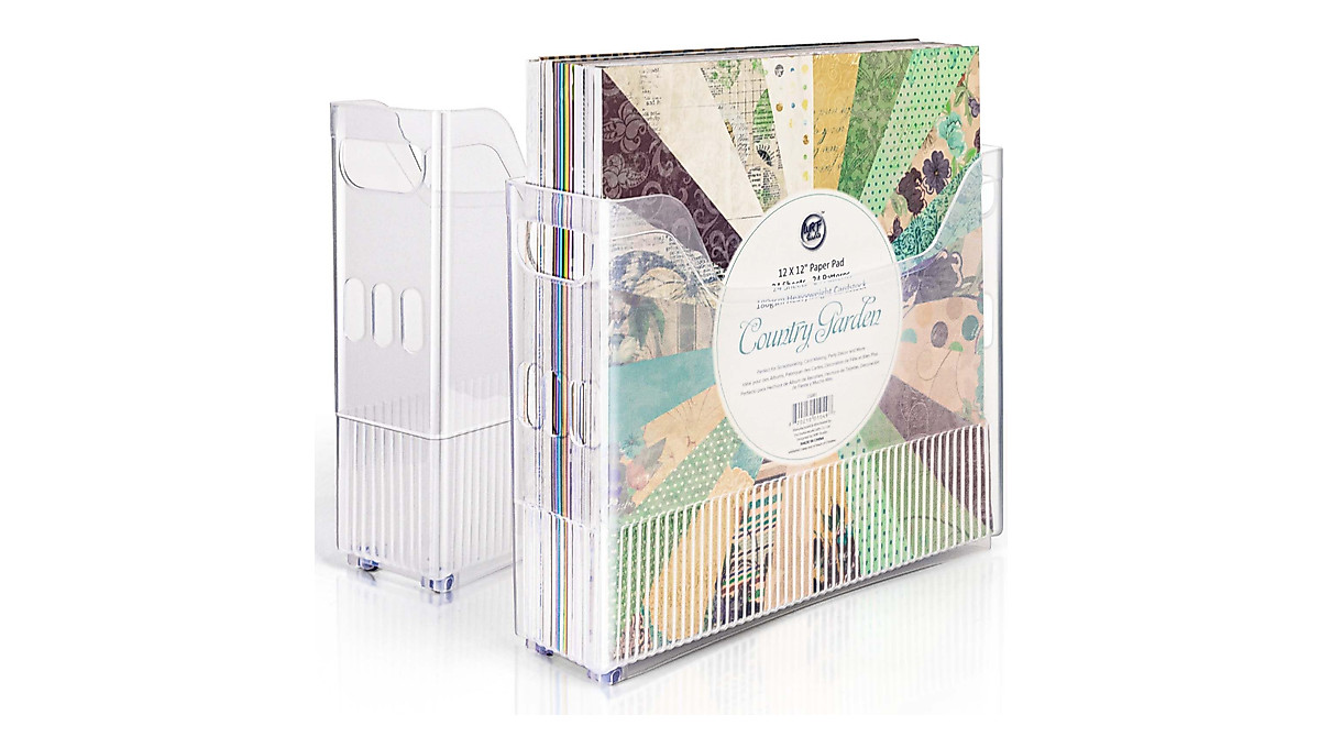 12x12 Paper Storage Organizer - Keep Craft Supplies Tidy