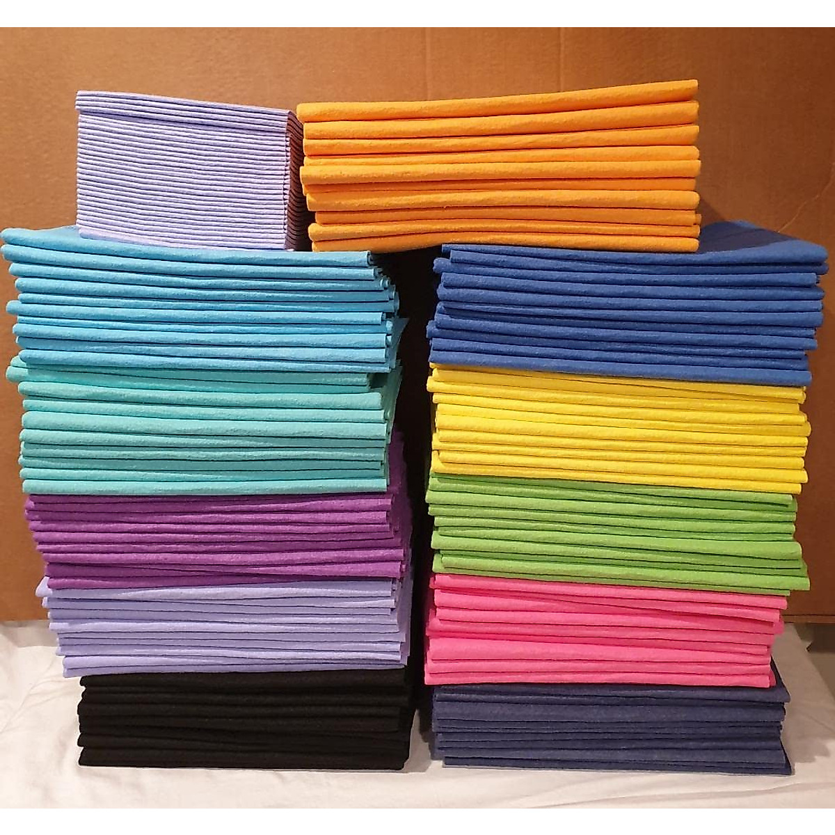 The Original Quality German Shammy Wholesaler since 1983, 6 MIDNIGHT BLACK XL 20x28 inch, Authentic 260 Gram Chamois Cloths, Super Absorbent Chamois Towels for car, pet, kitchen, BONUS KITCHEN SHAMMY!