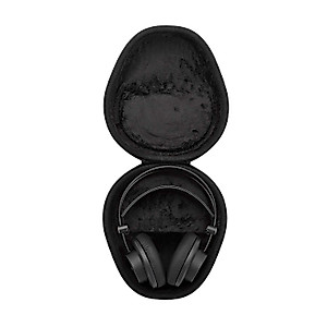 Audio-Technica ATH-M40X Professional Headphones Bundle with Aluminum Stand and Hard Shell Case (3 Items)