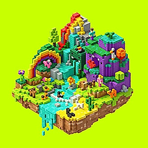 PIXIO Surprise Series 11 Blocks max. Magnetic Blocks Set with Free App, Mystery Box of 8-bit Pixel Art Building Blocks, Stress Relief Desk Toys, Gift for Geek