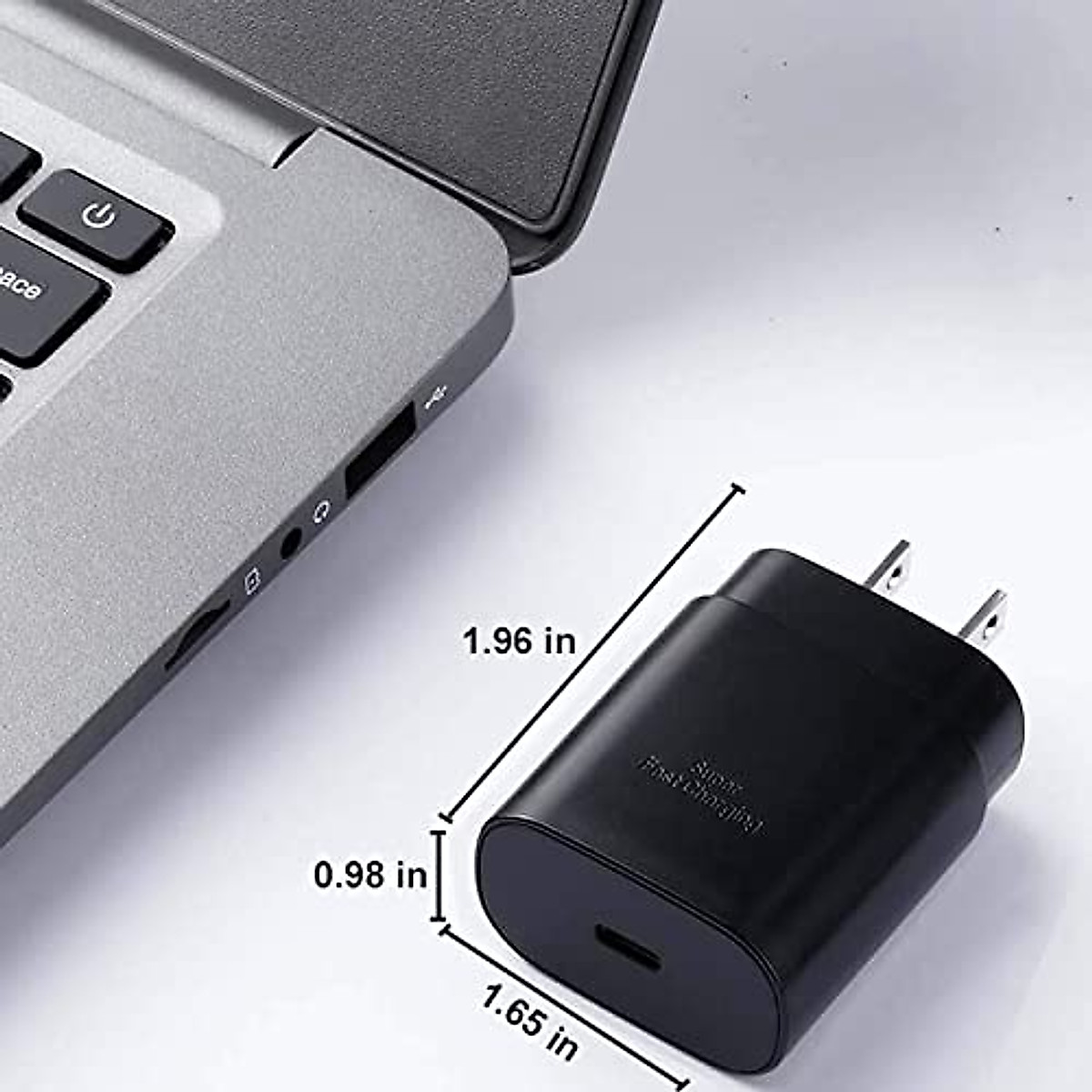 Samsung USB-C Super Fast Charging Power Adapter-25W PD Charger Block for Samsung Galaxy S23 Ultra/S23/S23+/S22/S22 Ultra/S22+/Note 20/S20/S21/S10, Galaxy Tab S7/S8(2 Pack)