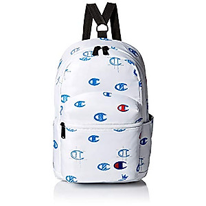 Champion Unisex-Adult's Mini Supercize Cross-Over Backpack, White, One Size