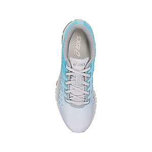 ASICS Women's Gel-Quantum 180 4 Running Shoes, 9.5M, ICE Mint/Stone Grey