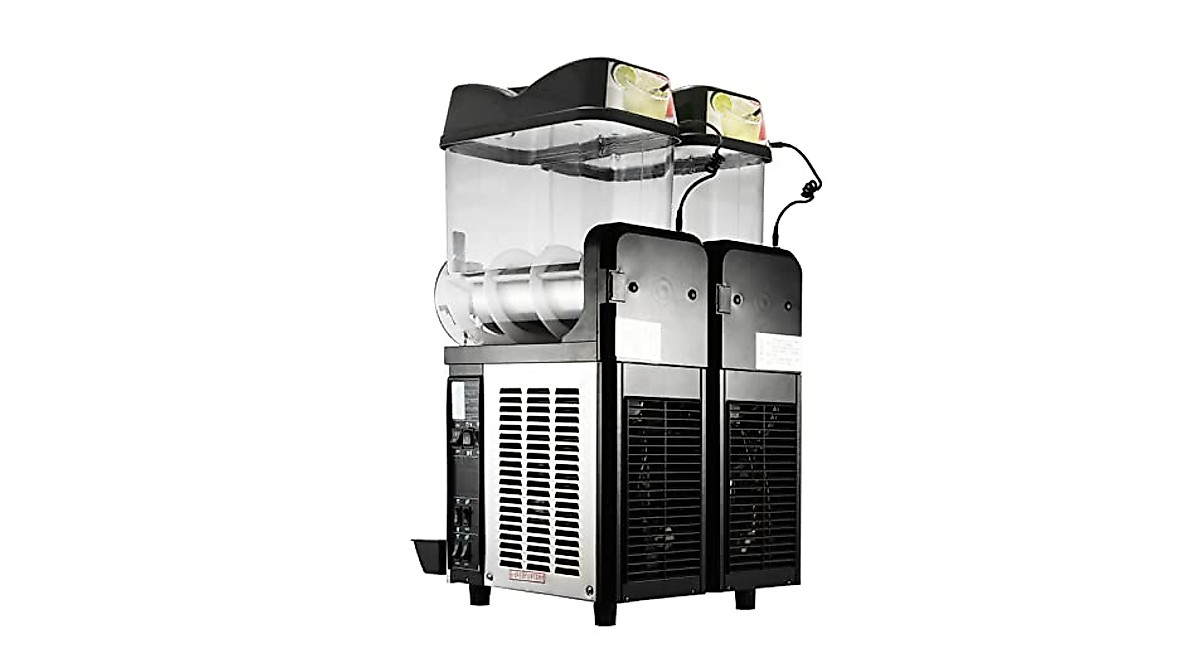VEVOR Commercial Frozen Drink Machine with 2 Tanks - Efficient Cooling