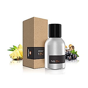 Original Nitro Musk version of Creed Aventus for Men, No. 24, 1.5oz of Pure Concentrated Oil Cologne, Cologne for Men, Ingeniously Crafted with the Finest Ingredients by Musk & Hustle in the U.S.