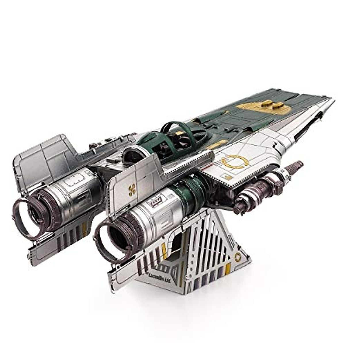 Fascinations Metal Earth Star Wars Rise of Skywalker Resistance A-Wing Fighter 3D Metal Model Kit