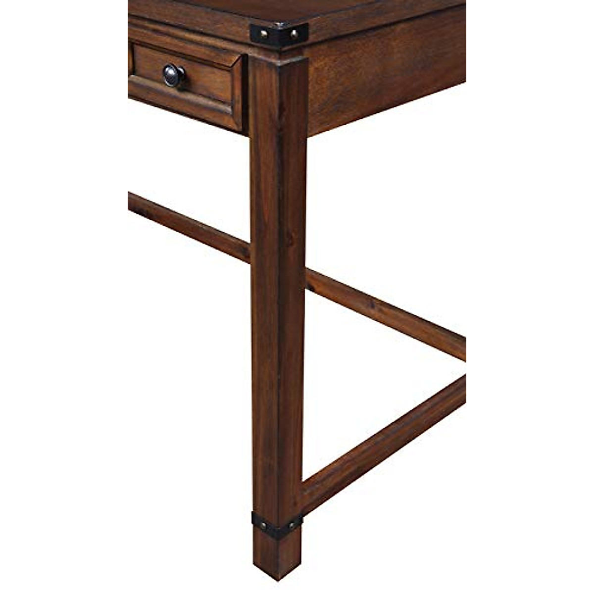 OSP Home Furnishings Baton Rouge Writing Desk, Walnut