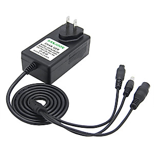 SANJOON 29.4V 1.5A Charger (3 Plugs) Suitable for 24V/29V Lithium Batteries. Quick and Intelligent Replacement of All Brands of 24 Volt Electric Scooters, Scooters, Earth Bikes, and Razors