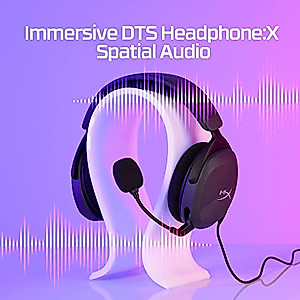 HyperX Cloud Stinger 2 Core – PC Gaming Headset, Lightweight Over-Ear Headset with mic, Swivel-to-Mute mic Function, DTS Headphone:X Spatial Audio, 40mm Drivers