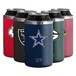 Simple Modern Officially Licensed NFL Dallas Cowboys Gifts for Men, Women, Dads, Fathers Day | Insulated Ranger Can Cooler for Standard 12oz Cans - Beer, Seltzer, and Soda