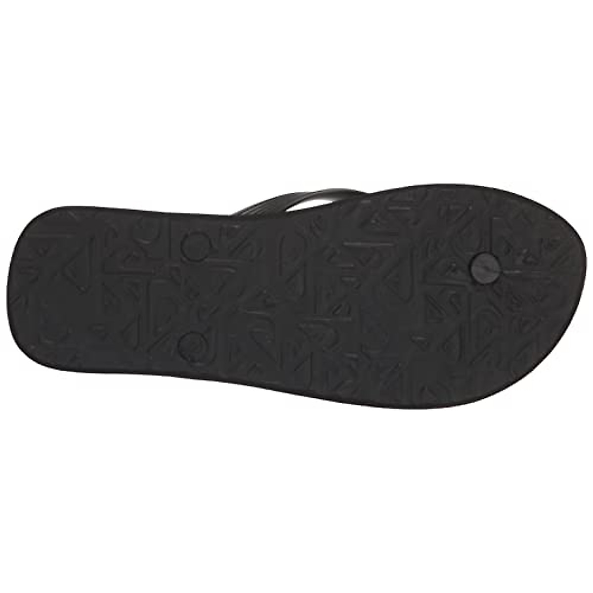 Quiksilver Men's Molokai Recycled 3 Point Sandal Flip Flop, Black/Blue/Black, 7