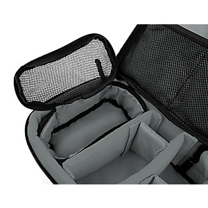 DURAGADGET Protective Black & Grey EVA Gaming Mouse Case - Compatible with Razer Naga Hex V2