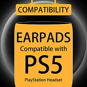 CCRE Earpads Replacement for Playstation 5 PS5 Pulse 3D Headset - Ear Cushion/Ear Cups (Dark Blue)