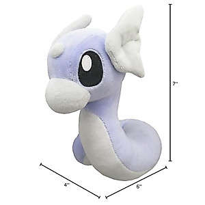 Sanei PP99 Pokemon All Star Collection Dratini Plush, 7"