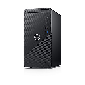 Dell Inspiron 3880 Desktop Computer - Intel Core i5 10th Gen, 12GB Memory, 512GB Solid State Drive, Windows 10 Pro, 2 Year On-Site (Latest Model) - Black