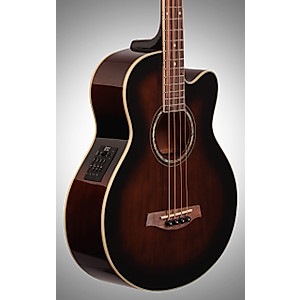 Ibanez Acoustic-Electric Bass Guitar Dark Violin Sunburst