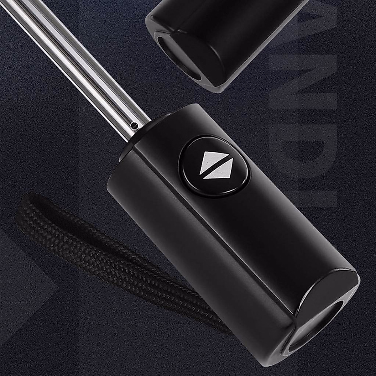 Jchen Inverted Umbrella Windproof Automatic Folding Umbrella, Auto Reverse Umbrella Portable Travel Umbrella Folding Umbrellas,Repel Windproof Travel Umbrella, Automatic Open Close (Blue)