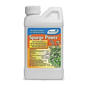 Monterey LG 5588 LG5588 Spurge Power Broadleaf Weed Kill, 8-Ounces