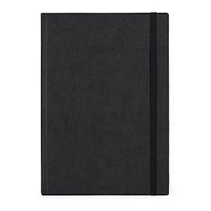 Legami - Maxi Daily Diary, 13 Months, from January 2024 to December 2024 with Weekly Planner January 2025, 400 Detachable Pages, Elastic Closure, Address Book, 21 x 29.7 cm, Black Onyx